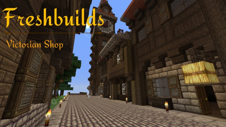 Freshbuilds: Victorian Shop #1 Minecraft Map