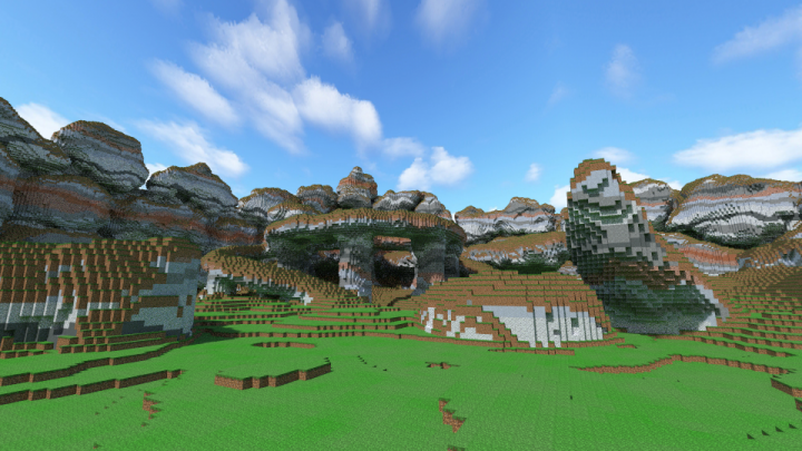 The Giant Boulders Minecraft Map