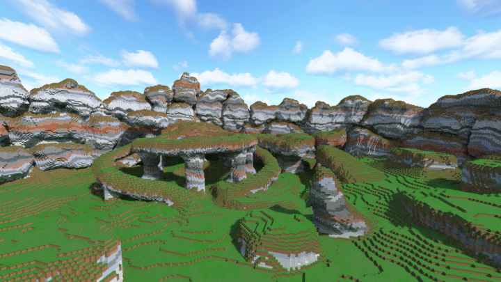 The Giant Boulders Minecraft Map