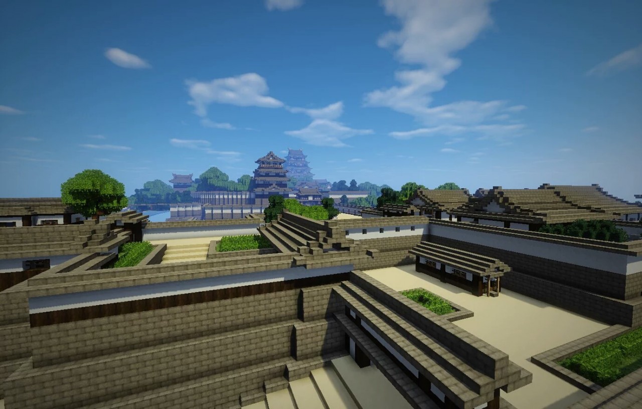 Sayama castle japan Minecraft Map