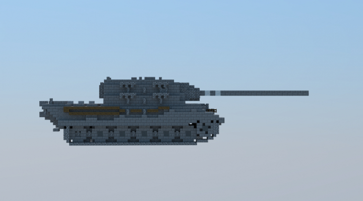 Panzer VI Ausf. B Tiger2 & Jagdtiger (4:1) Minecraft Map