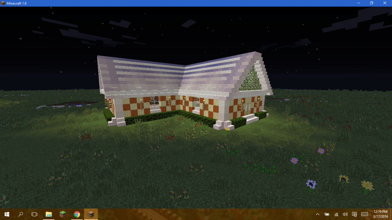 Simple L House Minecraft Map