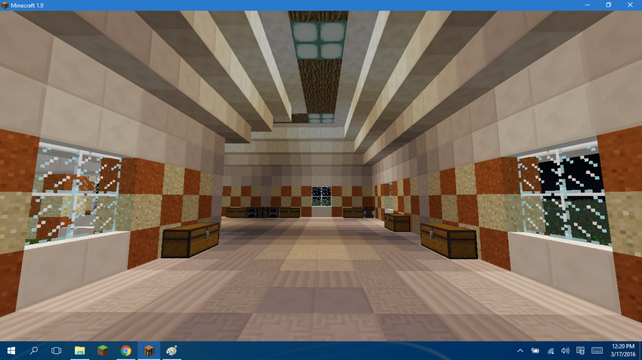 Simple L House Minecraft Map