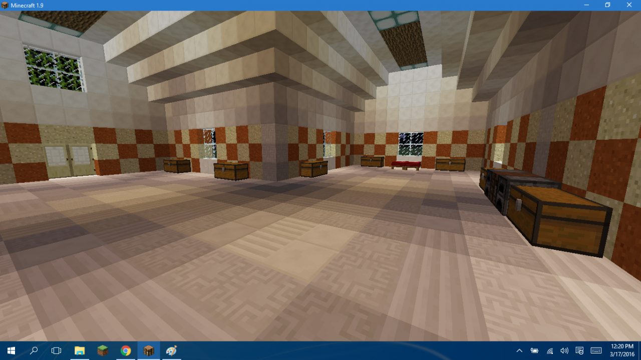 Simple L House Minecraft Map