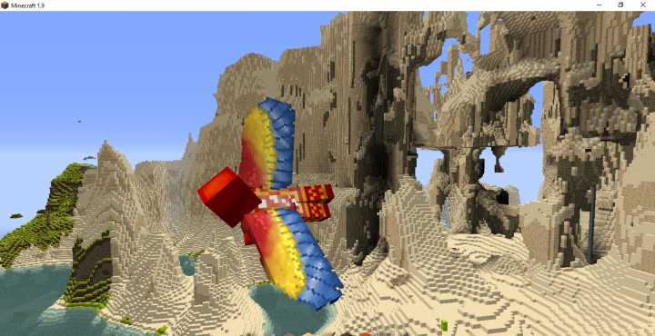 Elytra bird wing textures 32x Minecraft Project