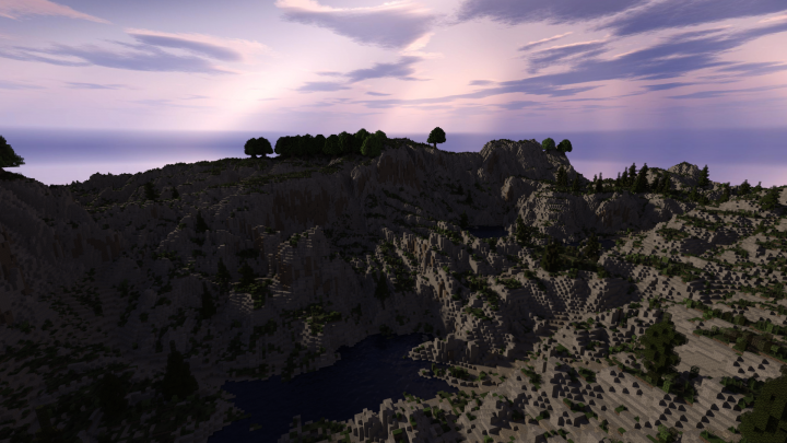 Rocky Valley Minecraft Map