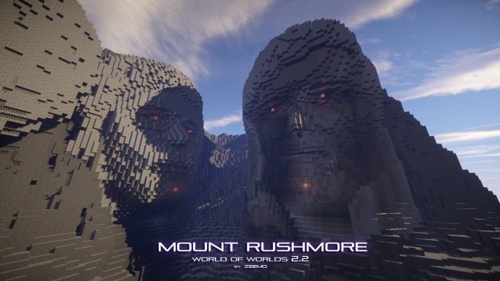 Mount Rushmore Minecraft Map