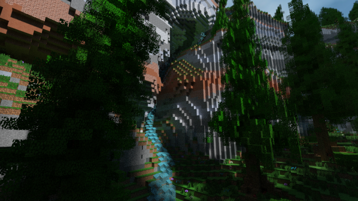 The Giant Boulders Minecraft Map