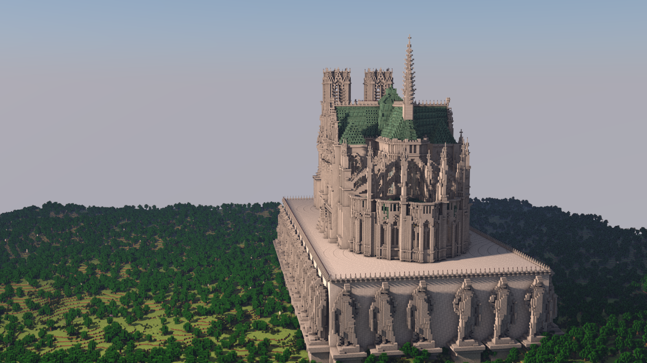 Reims Cathedral Minecraft Map