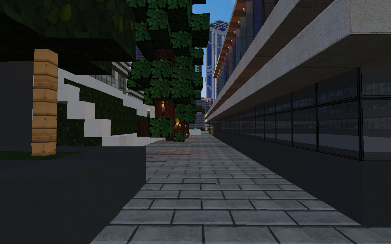 Vision tower | Skyscraper and Arts center Minecraft Map