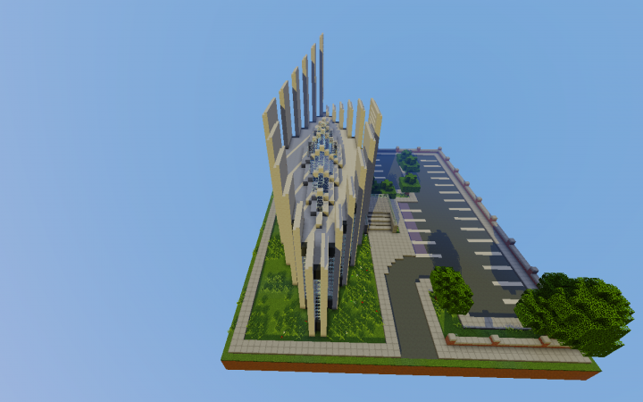 Le Vent — Modern Church [Download] Minecraft Map