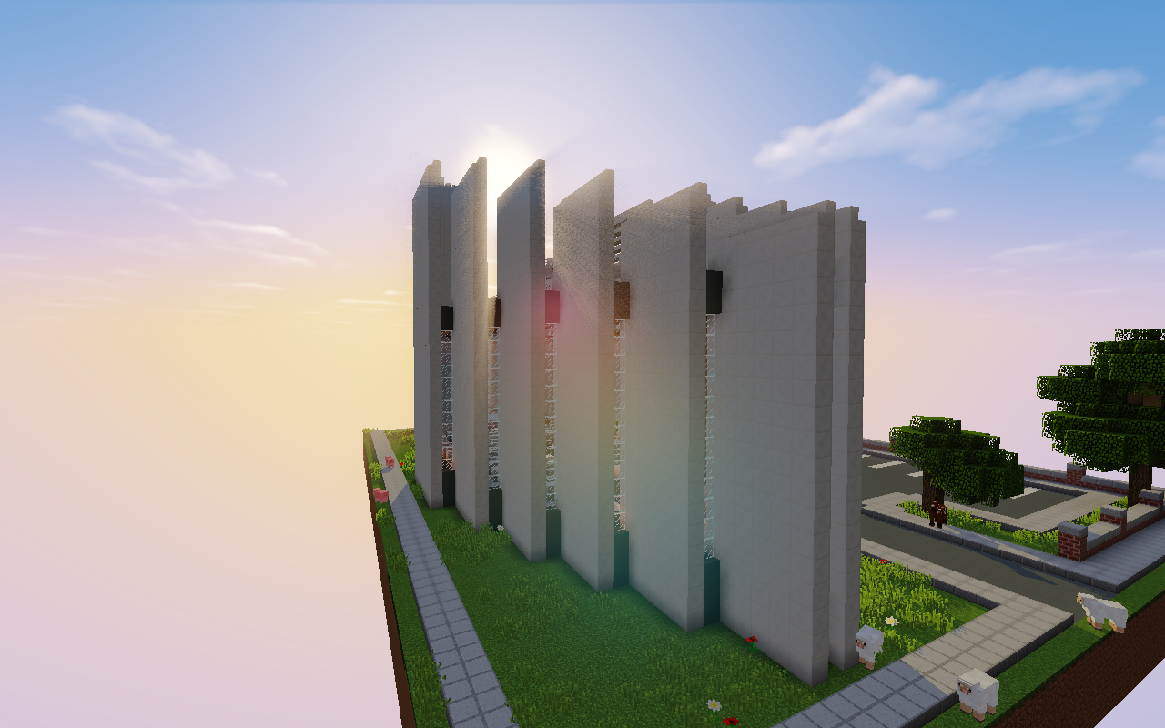 Le Vent — Modern Church [Download] Minecraft Map