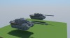 Panzer VI Ausf. B Tiger2 & Jagdtiger (4:1) Minecraft Map