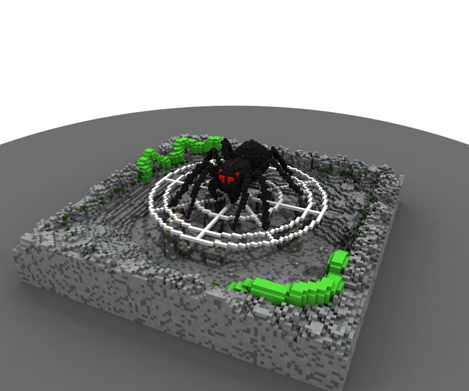 THE GIANTS SPIDER Minecraft Map