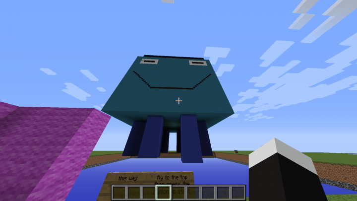 The Burning squid for PopularMMOs Minecraft Map