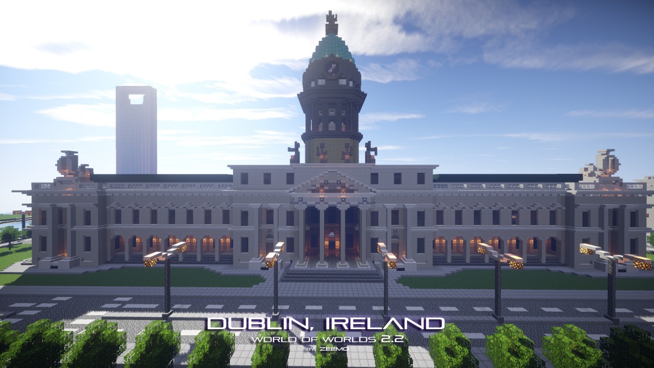 Dublin, Ireland Minecraft Map