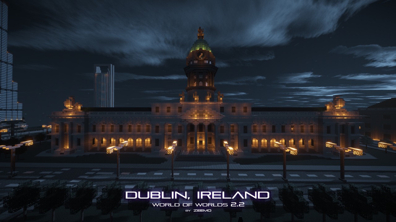 Dublin, Ireland Minecraft Map