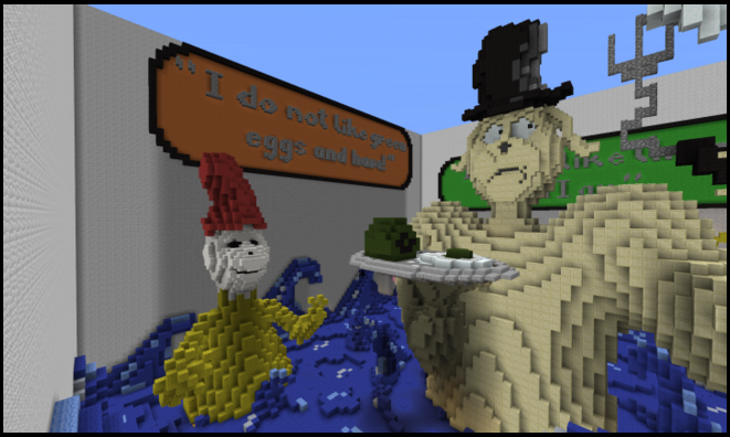 WORLD OF SEUSS HUNGER GAMES Minecraft Map