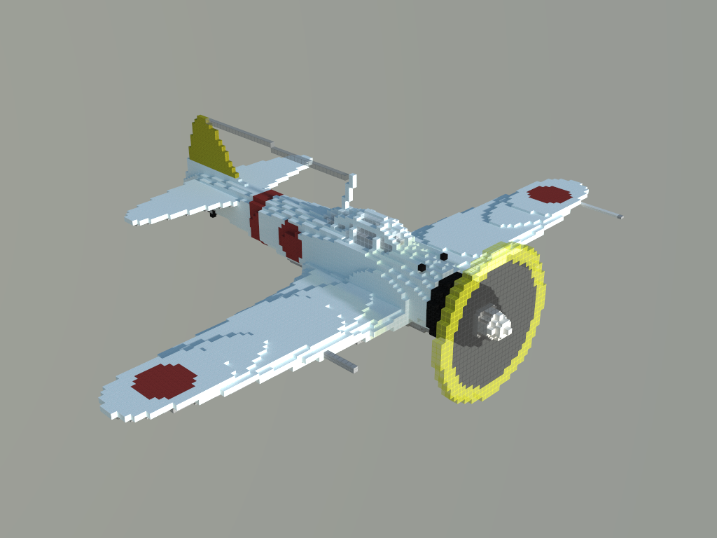 A6M Zero Fighter Minecraft Map
