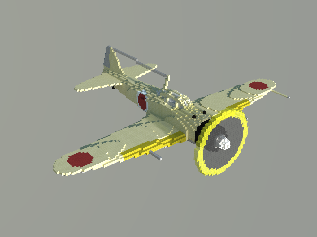 A6M Zero Fighter Minecraft Map