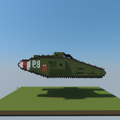 Mark V tank Minecraft Map