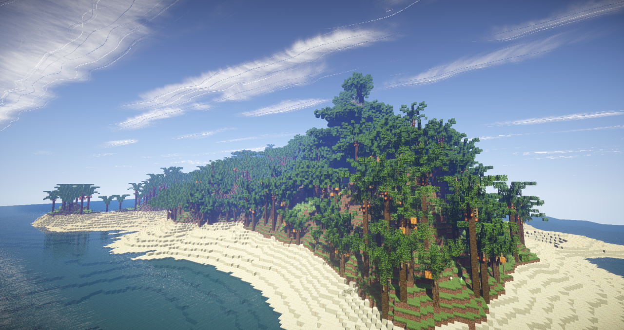 Paradise islands Minecraft Map