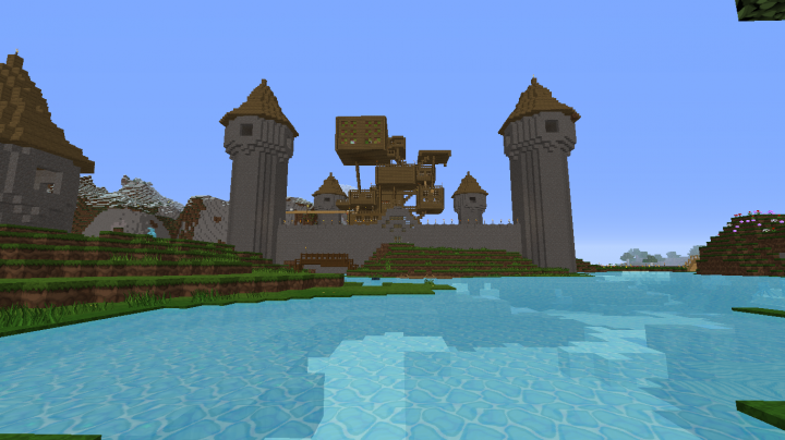 Broken world Minecraft Map