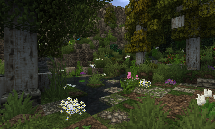 Roofed Woodlands - Custom Biome #WeAreConquest Minecraft Map