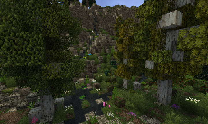 Roofed Woodlands - Custom Biome #WeAreConquest Minecraft Map