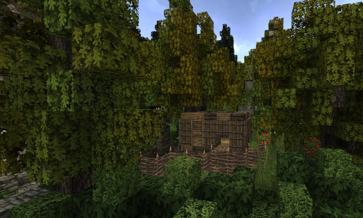Roofed Woodlands - Custom Biome #WeAreConquest Minecraft Map
