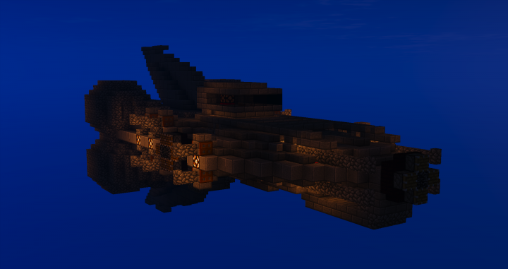 HKT-33 Patrol Gunship Minecraft Map