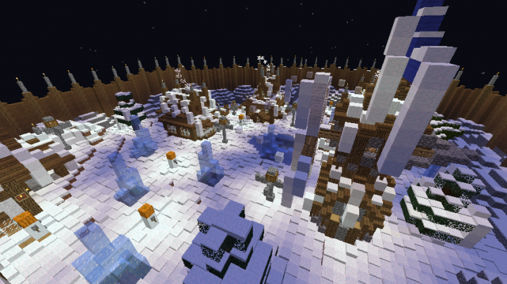 Winter Village - Minecraft Hide N' Seek Minecraft Map
