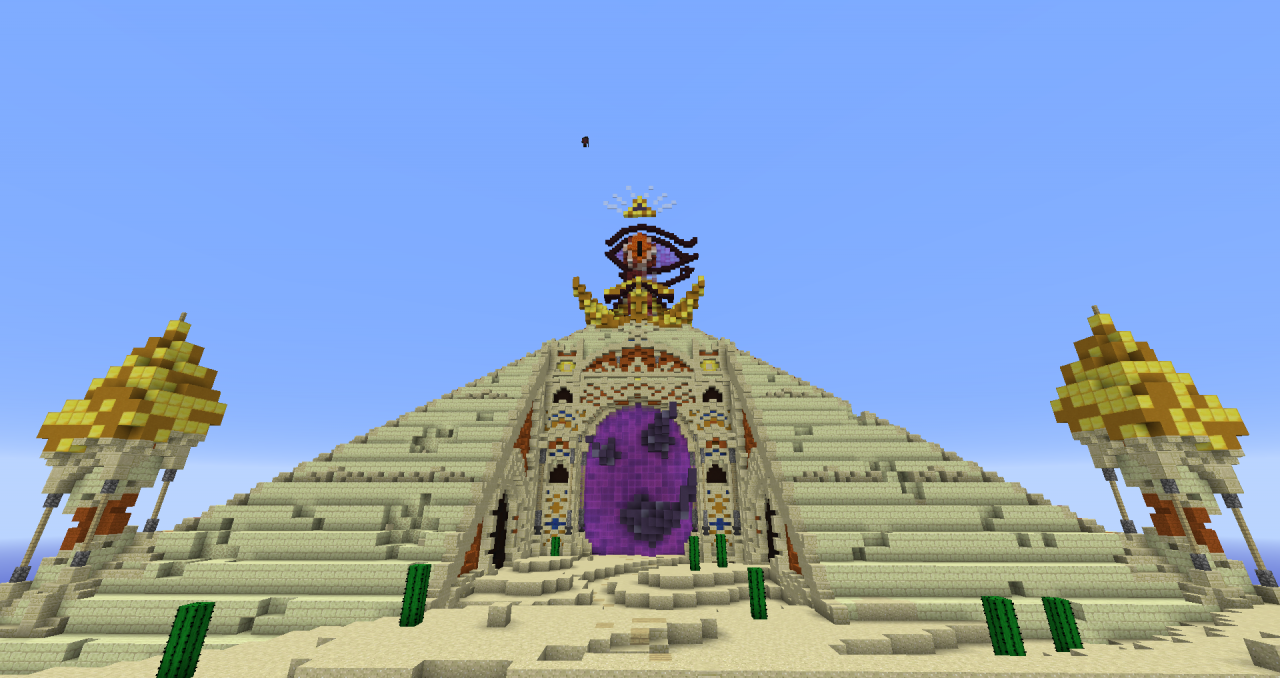 Strange Ancient Pyramid Minecraft Map