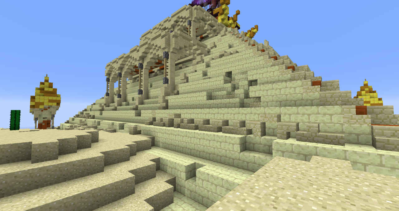 Strange Ancient Pyramid Minecraft Map