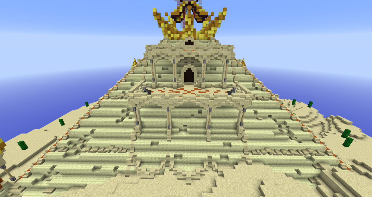 Strange Ancient Pyramid Minecraft Map