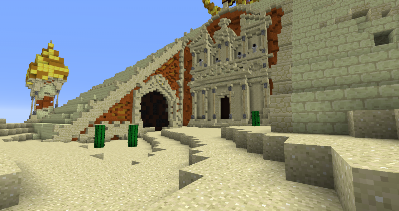 Strange Ancient Pyramid Minecraft Map