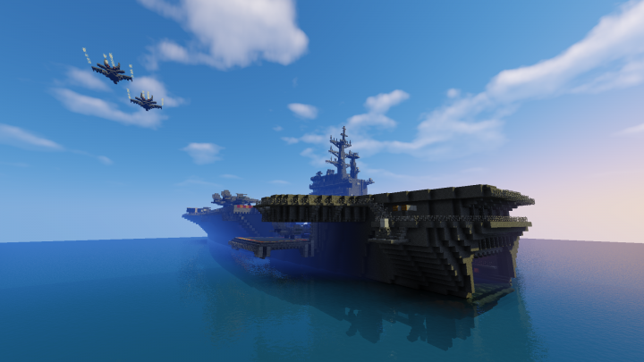 Aircraft Carrier Minecraft Map