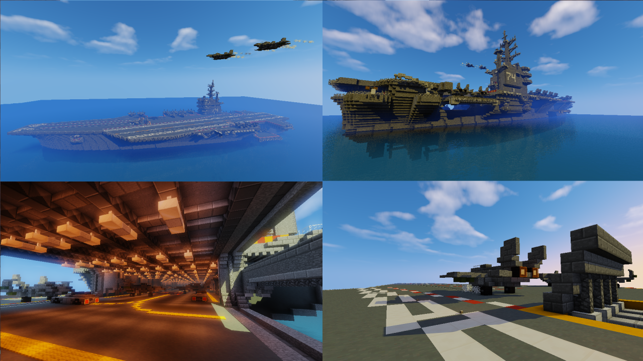 Aircraft Carrier Minecraft Map