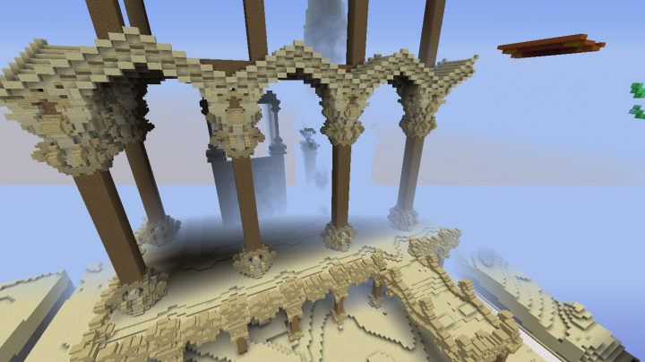 The Temple of The Ancient Mummy Minecraft Map