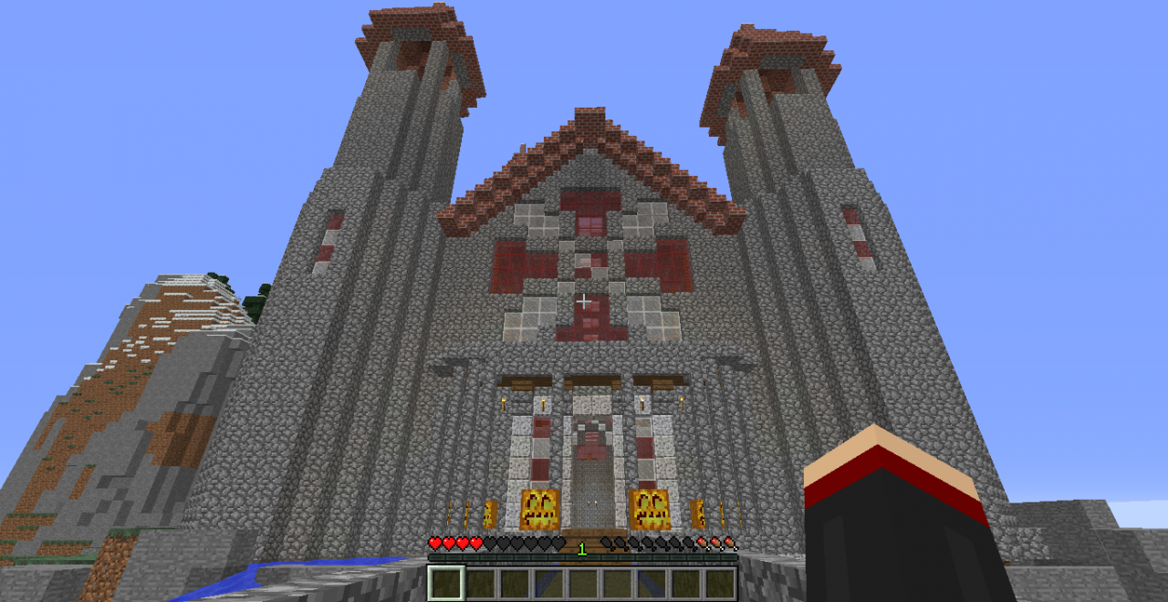 Survival Mode Castle build Minecraft Map