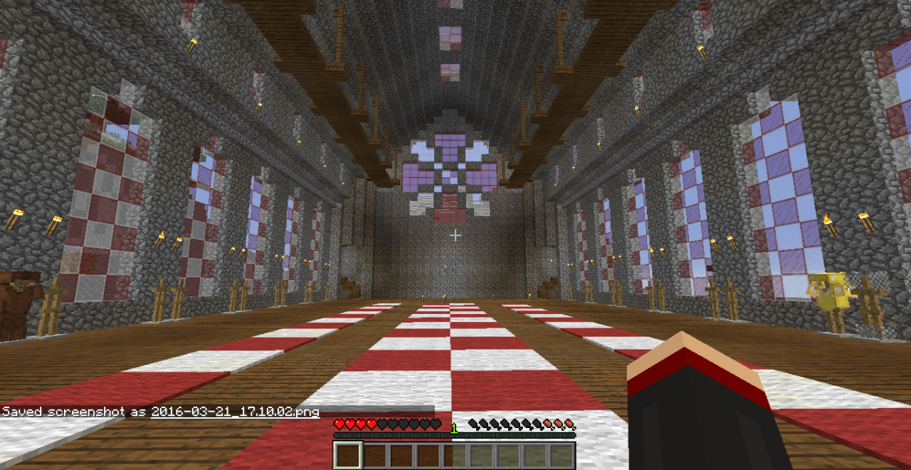 Survival Mode Castle build Minecraft Map