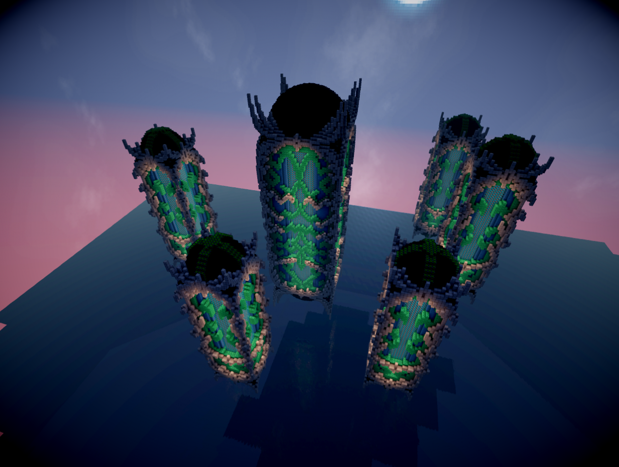 OnlyBlocks - Magic Flying Tower Minecraft Map