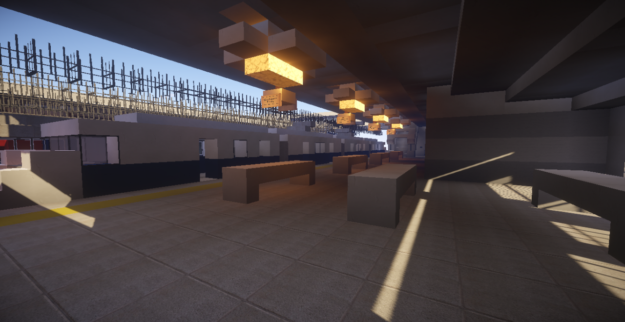 Train Station Minecraft Map