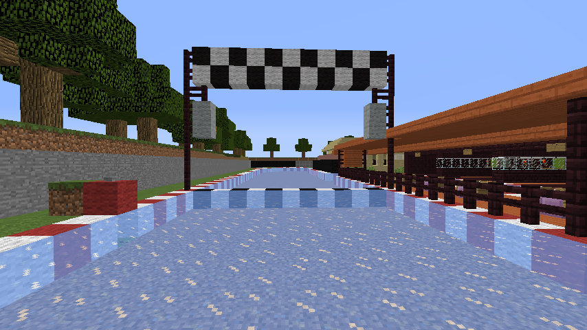 Extreme Vanila Racing Pre-Release 1.9 Minecraft Map