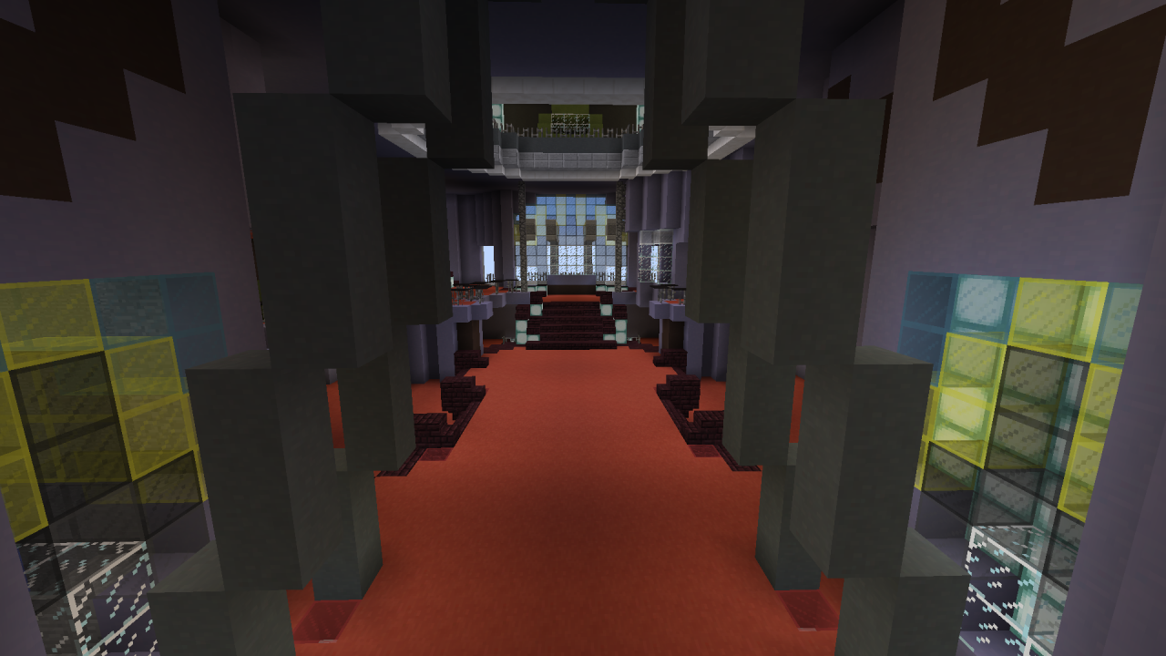 Stargate Atlantis central spire Minecraft Map