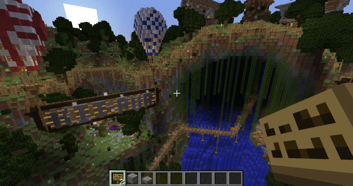 CUSTOMIZABLE SERVER HUB + MediaFire Download! Minecraft Map