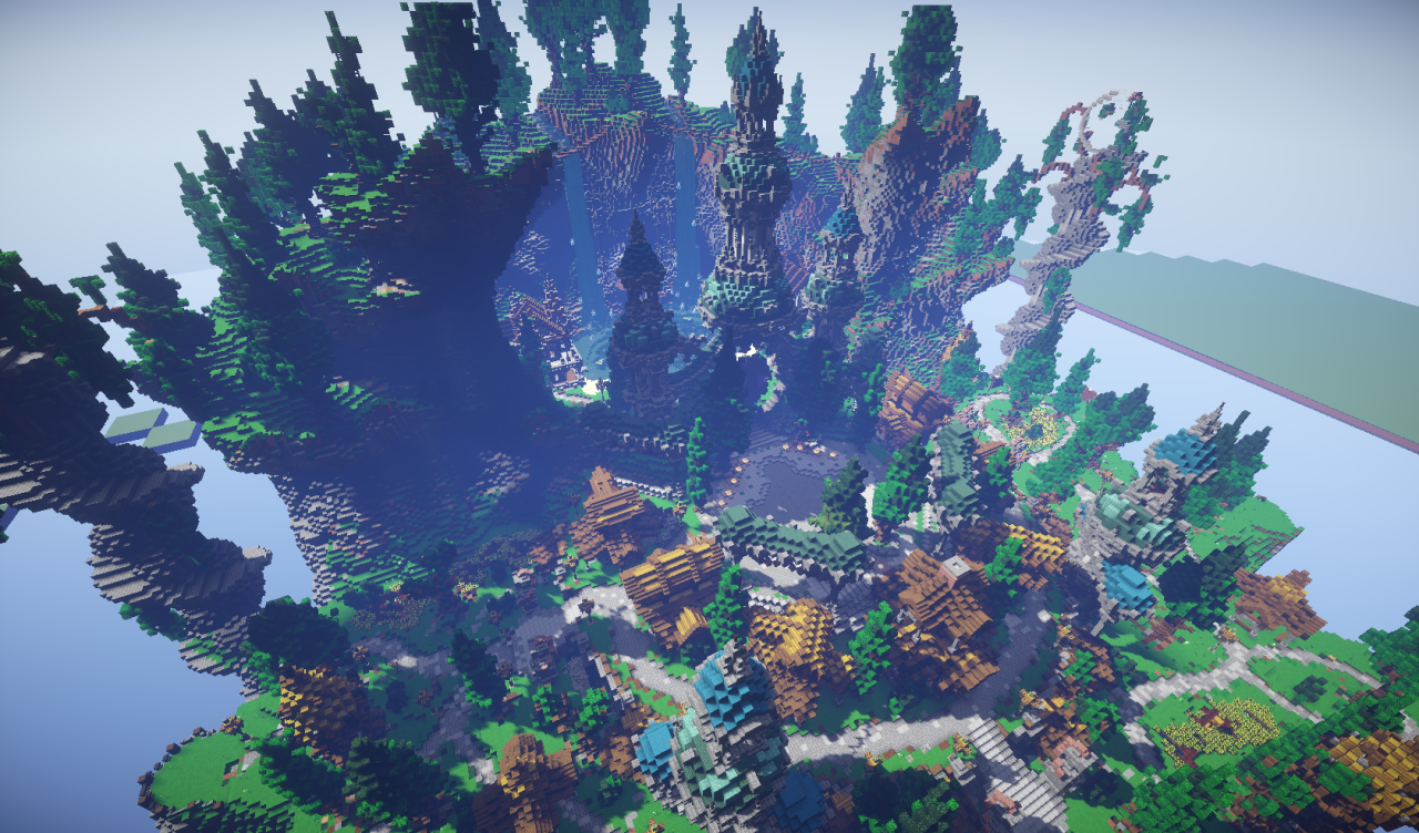 Huge Lobby - HUB Minecraft Map