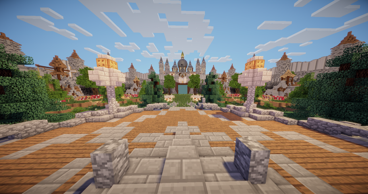 Minecraft Castle Hub (Lobby) // LeberkasLp // Minecraft Map