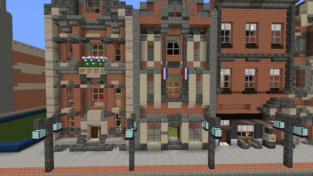 City buildings Minecraft Map