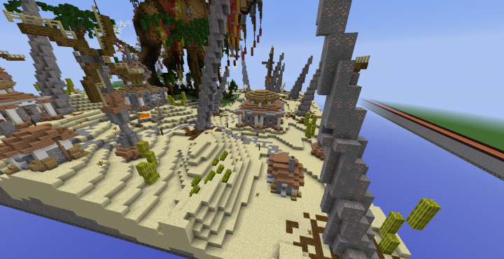 Wandering Fertility Minecraft Map